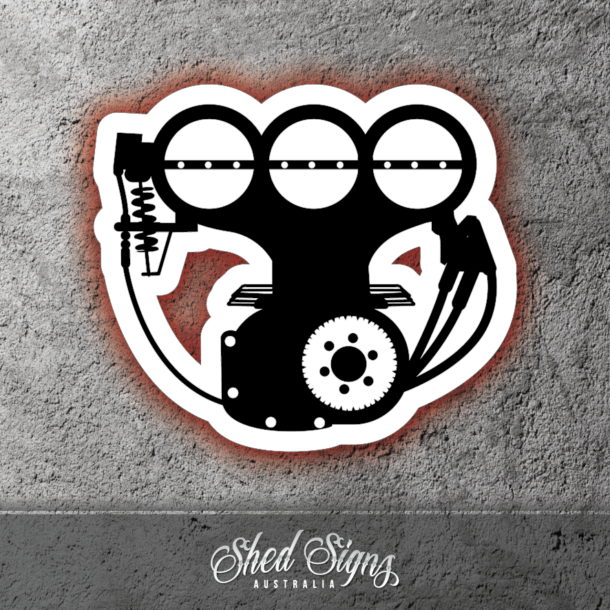 Blower Supercharger - 3D Laser Cut Acrylic Sign – Shed Signs Aus