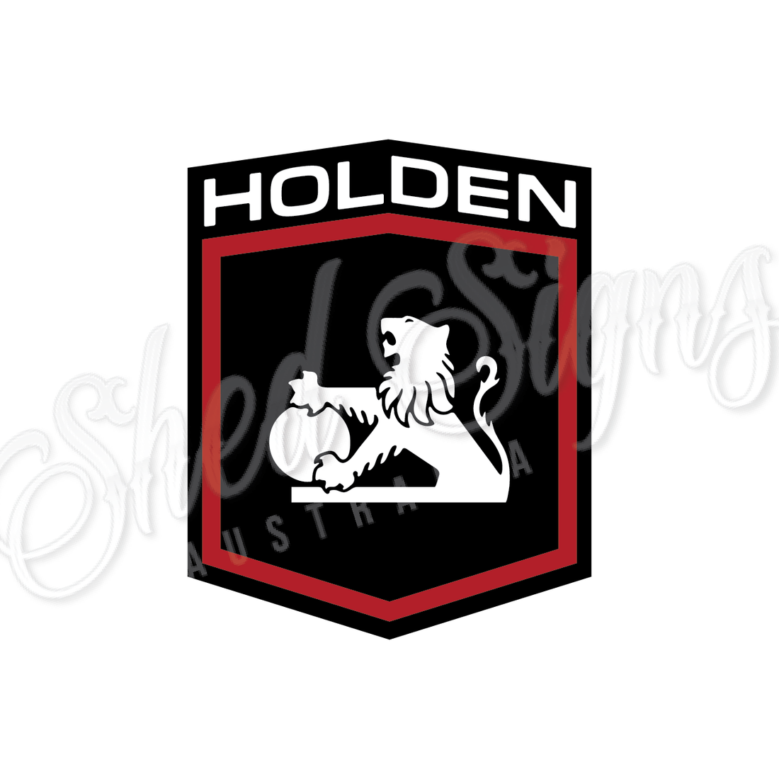 Holden HK Badge Logo - 3D Acrylic Laser Cut Sign. – Shed Signs Aus