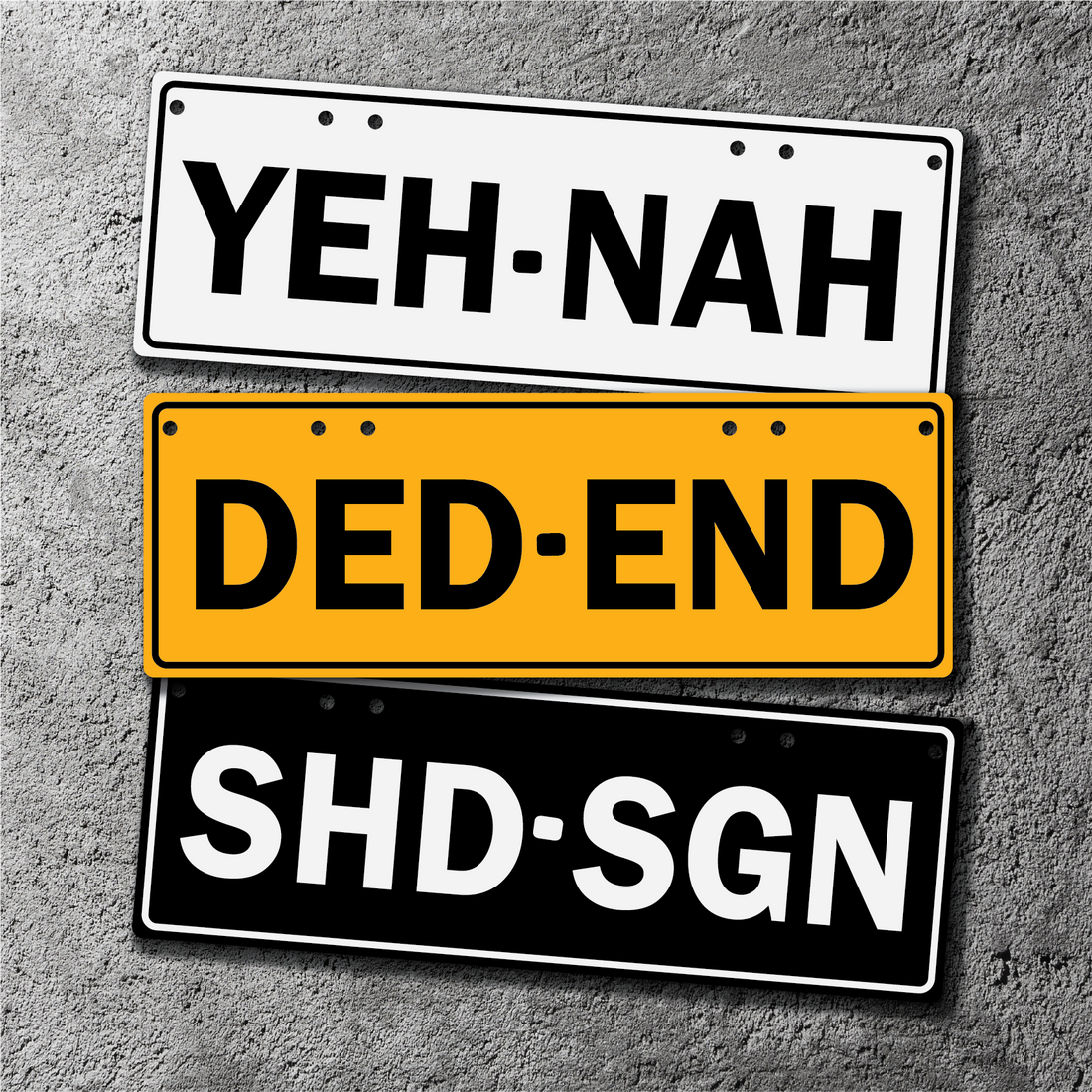 License Plate - 3D Acrylic laser cut – Shed Signs Aus